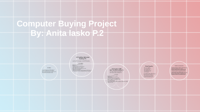 Computer Buying Project by Anita Lasko on Prezi