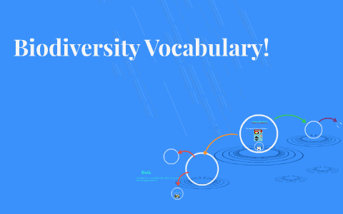 Biodiversity Vocabulary! by Sabrina Gonzalez on Prezi