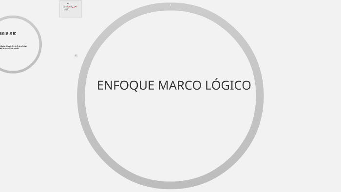 ENFOQUE MARCO LÓGICO by Marcia RAcines on Prezi