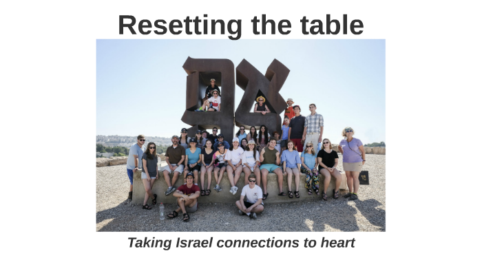 Resetting the table by Michael Duke on Prezi