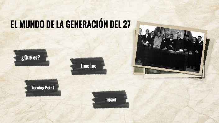 EL MUNDO DE LA GENERACIÓN DEL 27 by sara Hernandez Cuartas on Prezi