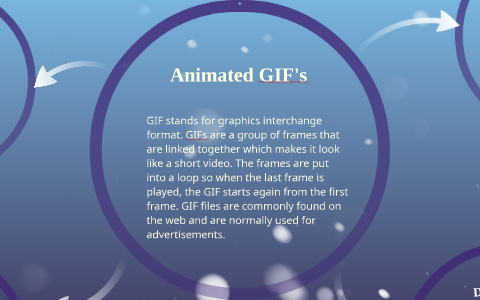 Animated GIF's by Chaz Joseph on Prezi