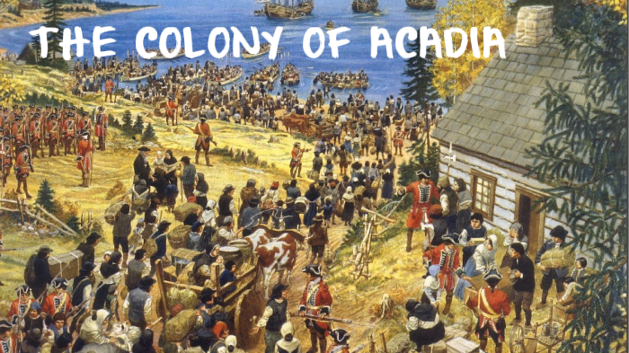 the colony of Acadia by wajhia paiman on Prezi