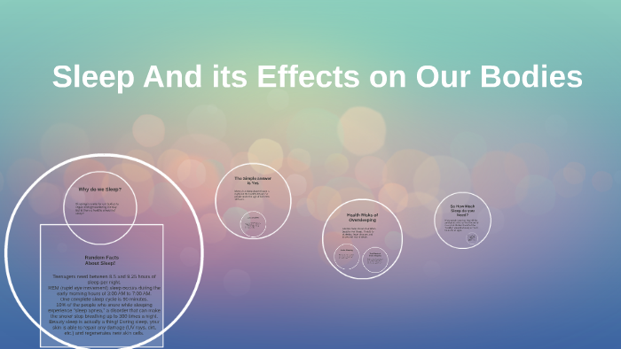 Sleep, And its Effects on Your Body by Matt Landstrom on Prezi