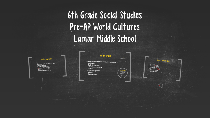 6th Grade World Cultures by Casey Schindler on Prezi