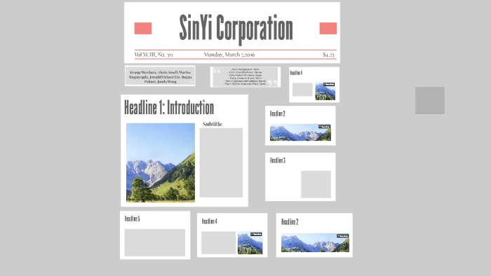 SinYi Corporation by Alexis Small on Prezi