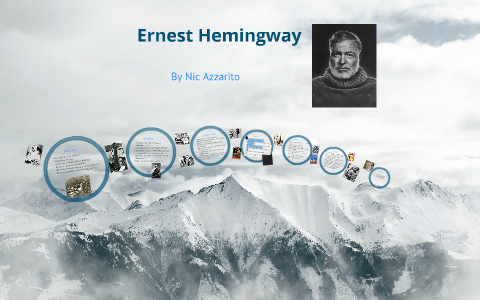 Ernest Hemingway by Nic Azz on Prezi