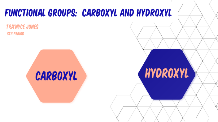Functional Groups: Carboxyl and Hydroxyl by Tranyce Jones on Prezi