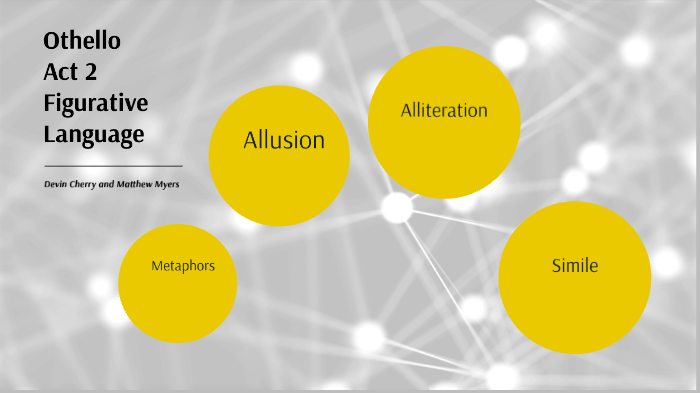 Othello Act 2 Figurative Language by Devin Cherry on Prezi