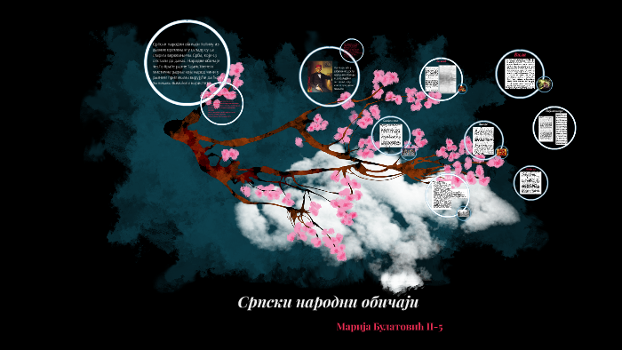 Српски народни обичаји by Marija Bulatovic on Prezi