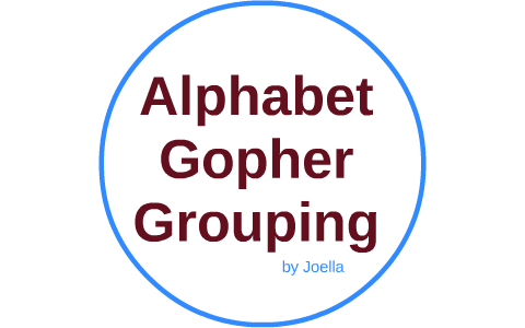 Alphabet Grouping by Joella Peterson on Prezi