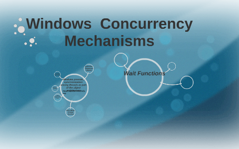 Windows Concurrency Mechanisms by Aya Asafrah on Prezi
