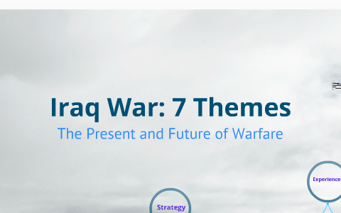 Iraq War: 7 Themes by Collin Kandler on Prezi
