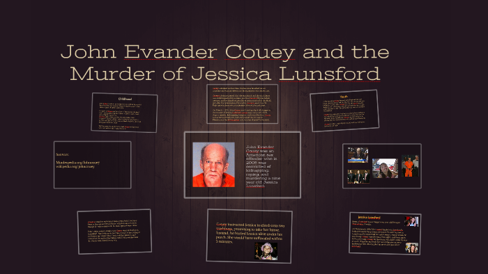 John Evander Couey and the Murder of Jessica Lunsford by Devin Creek on ...