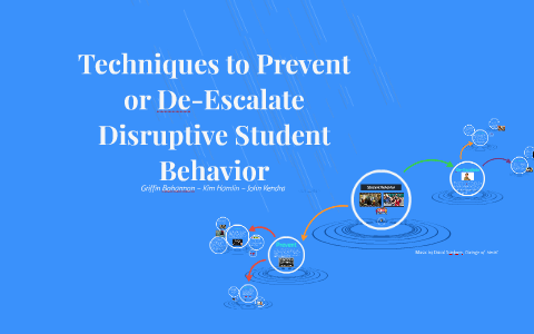 Techniques to Prevent or De-escalate Student Behavior by Kim Hamlin on ...