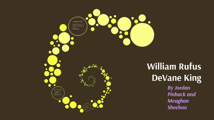 William Rufus DeVane King by Jordan Pinhack on Prezi