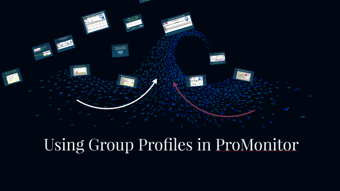 Using Group Profiles in ProMonitor by Andy Edwards on Prezi