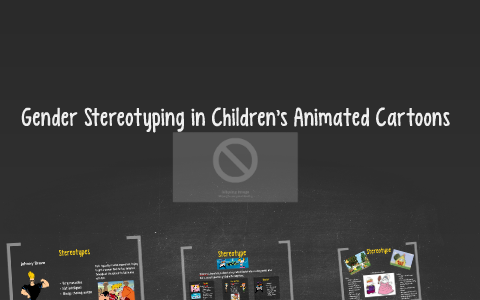 Gender Stereotyping in Children's Animated Cartoons by Kathy Garibay on ...