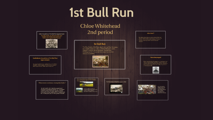 1st Bull Run by chloe whitehead on Prezi