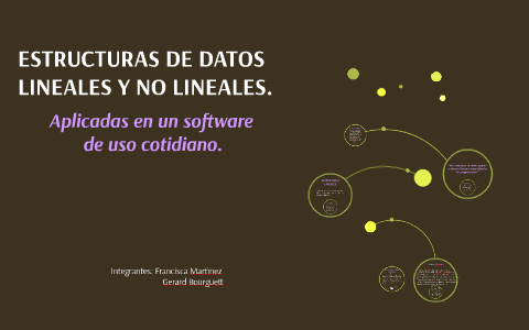 ESTRUCTURAS LINEALES Y NO LINEALES by Francisca Luz on Prezi
