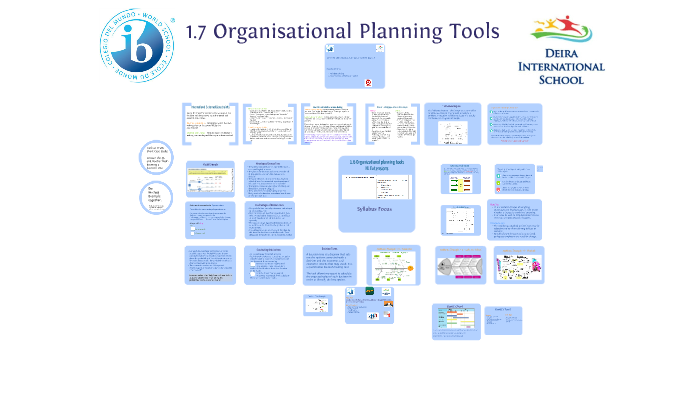 1.7 HL Organizational planning tools by Brian Cleary on Prezi