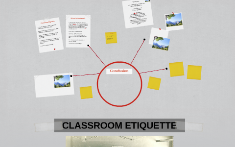 CLASSROOM ETIQUETTE by Alissa L
