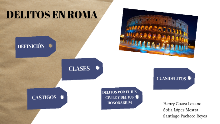 Delitos en Roma by sofia lopez mestra on Prezi