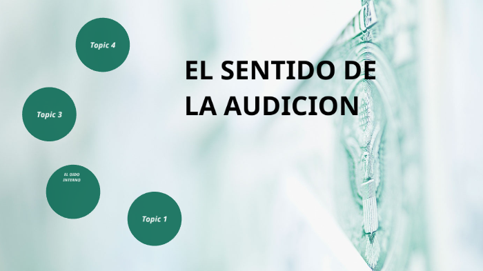 EL SENTIDO DE LA AUDICION by katleen Herrera on Prezi