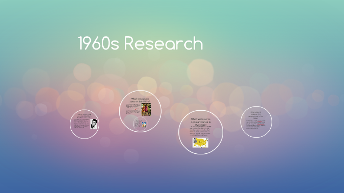 1960s Research by Kayleigh Webb on Prezi