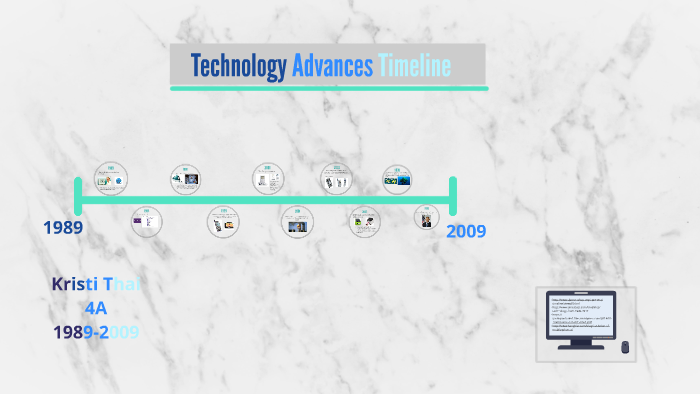 Technology Advances Timeline by Kristi T on Prezi