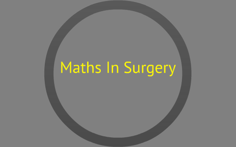 Maths In Plastic Surgery by skyla tinsley on Prezi