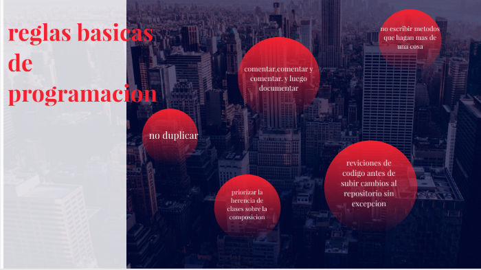 reglas basicas de programacion by Nelson Fidel Claros Amaya on Prezi