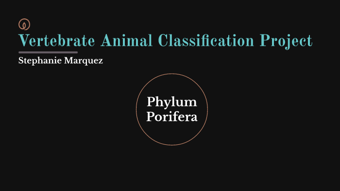 Vertebrate Animal Classification Project by Stephanie Marquez on Prezi