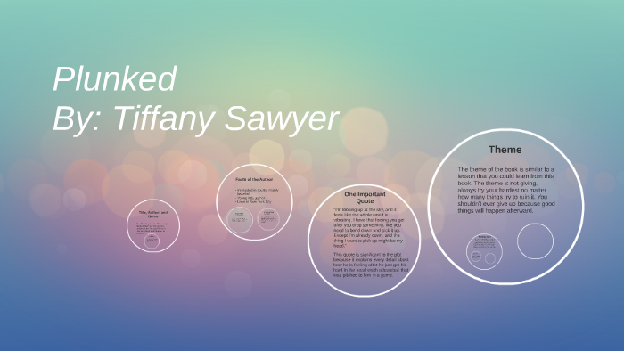 Plunked by Tiffany Sawyer on Prezi