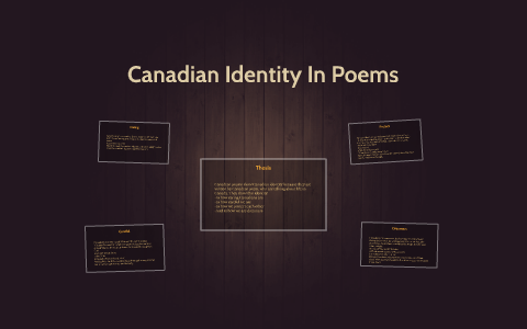 Canadian Identity In Poems by Andrew Balint on Prezi