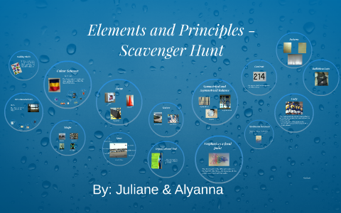 Elements and Principles - Scavenger Hunt by Alyanna Mikaela on Prezi