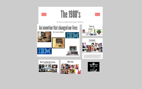 The 1980's by maxine hammond on Prezi
