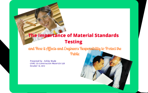 “The Importance of Material Testing Standards and How This Affects an ...