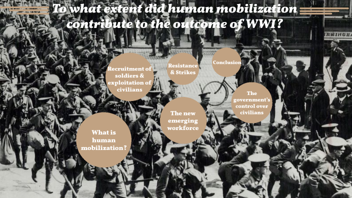 Human Mobilization in the First World War by Sophia Ernst on Prezi