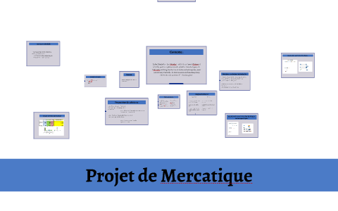 Projet de Mercatique by Benoit Martinez on Prezi