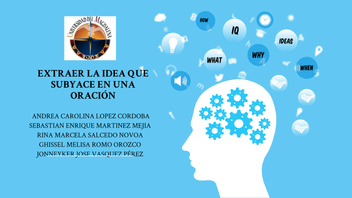 Extraer la idea que subyace en una oración by andrea lopez on Prezi