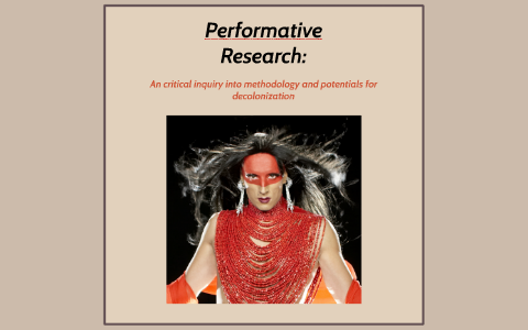 Performative Research by Toby Wiggins on Prezi
