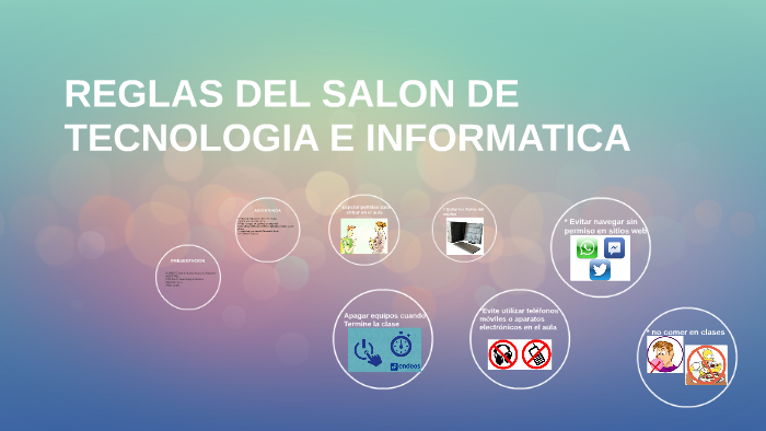 REGLAS DEL SALON DE TECNOLOGIA E INFORMATICA by Nathalia Cifuentes on Prezi
