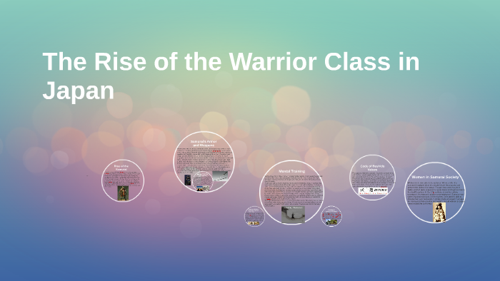 The Rise of the Warrior Class in Japan by Andreane Mortera