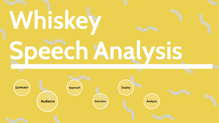 Whiskey Speech Analysis by Genevieve Wozniak on Prezi
