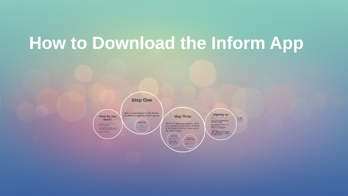 How to Install Inform App by Callum Nimmo on Prezi