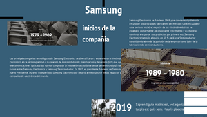 samsung timeline by Juan Medina on Prezi Design