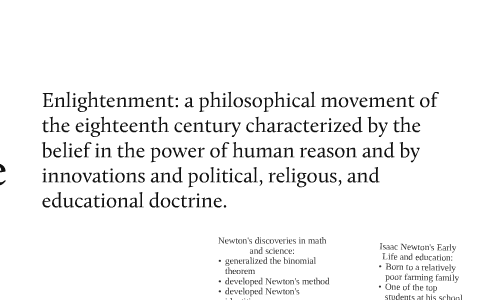 world history. (john locke and isaac newton) by chase abbington on Prezi