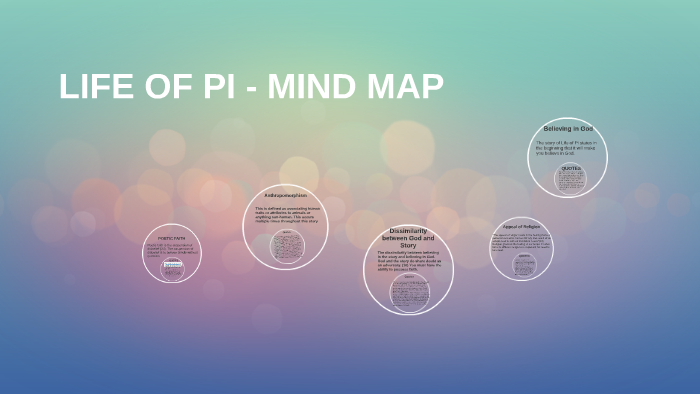 LIFE OF PI - MIND MAP by on Prezi