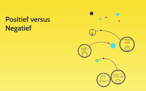 Positief Versus Negatief by Ronit van Os on Prezi